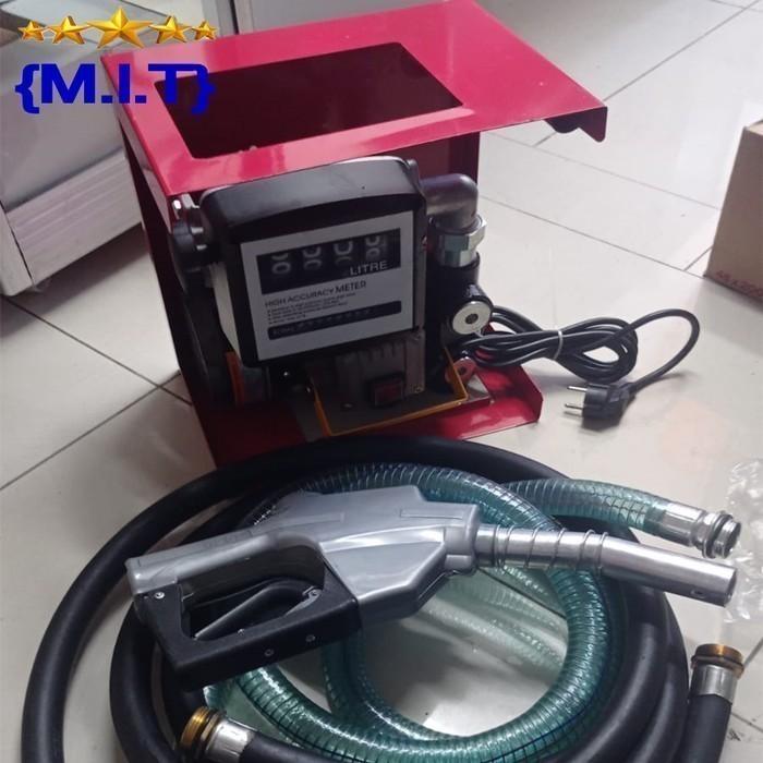 Jual Pompa solar/minyak BBM Flow meter 4Digit 220V 1Set Fuel pump ...