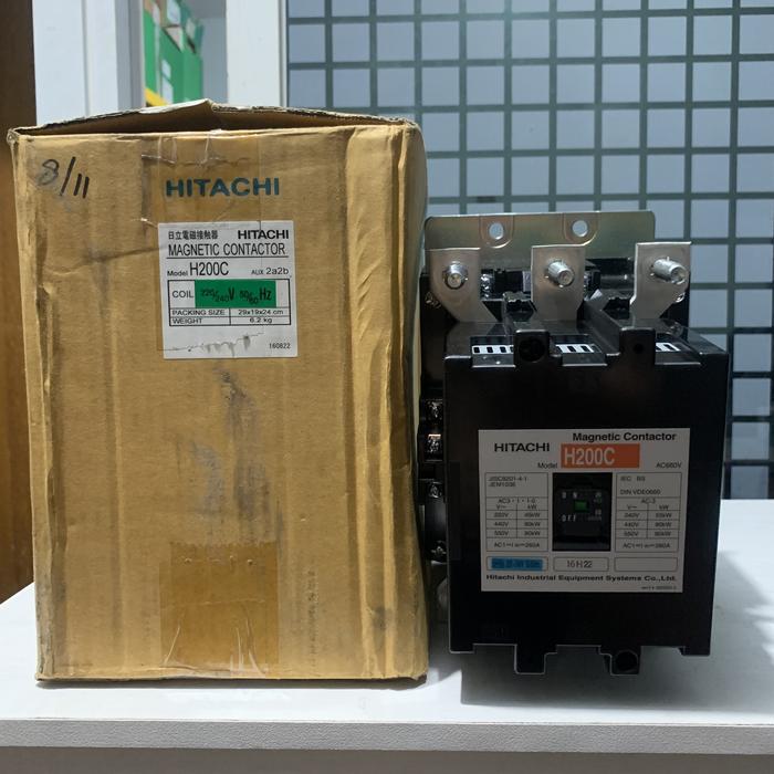 Jual Contactor Hitachi H200C 220V / kontaktor Hitachi H-200C 200v ...