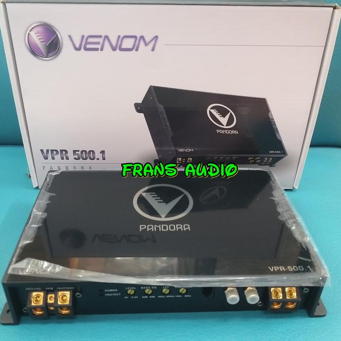 Jual Power monoblock Venom Pandora VPR 500.1 monoblok Venom VPR500.1 ...