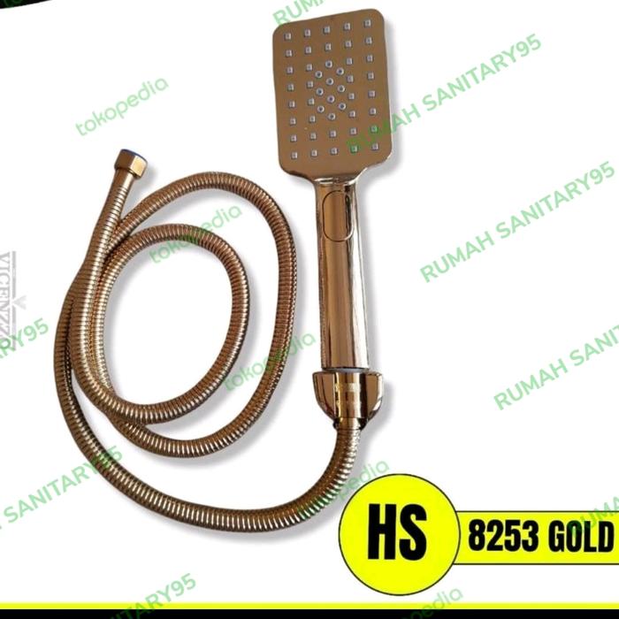 Jual Hand shower kamar mandi gold / Hand shower gold kamar mandi ...