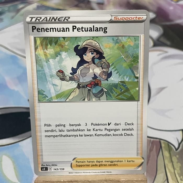 Jual Penemuan petualang - supporter Kartu Pokemon Indonesia TCG card - Kota Tangerang - Tokutoys ...