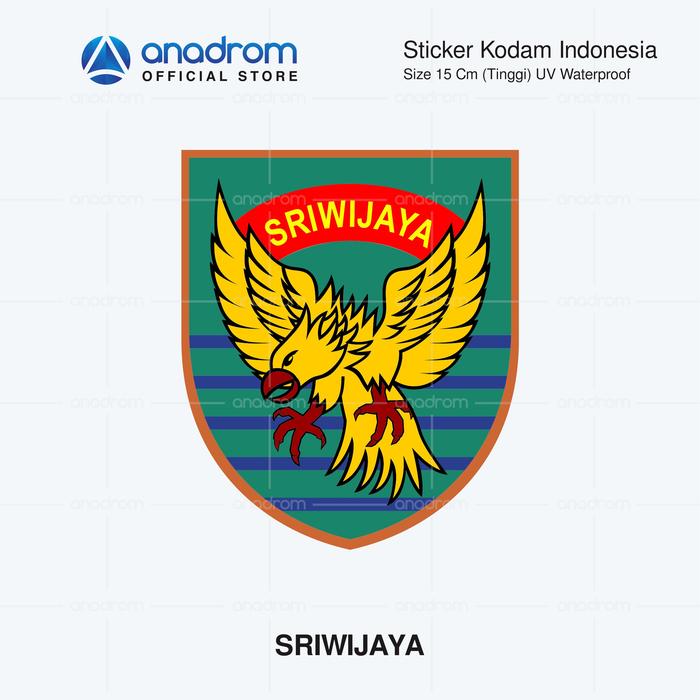 Jual Sticker Kodam Indonesia I Size 15 Cm UV Waterproof I Anadrom ...