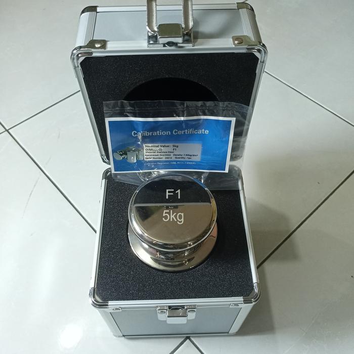 Jual Batu Timbangan F1 5 kg / Anak Timbangan F1 5 Kg Stainless - Kota ...