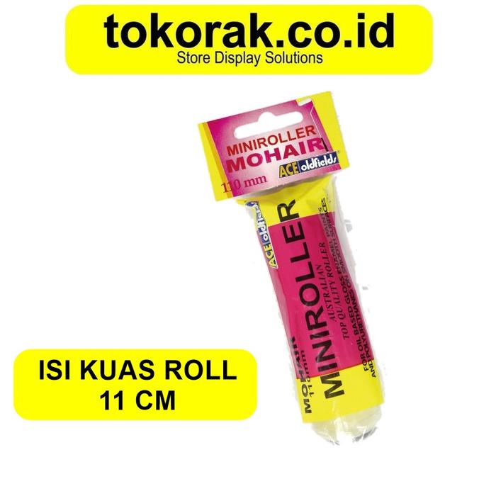Jual REFILL KUAS ROLL CAT 4 INCH MOHAIR ACE OLDFIELDS EPOXY ROLLER ...