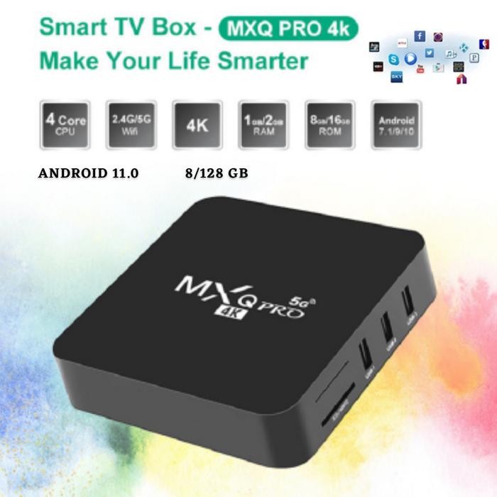 Jual Android TV Box - MXQ Pro 5G 4k 8gb/128gb - Jakarta Barat - Cloudelle Shop | Tokopedia