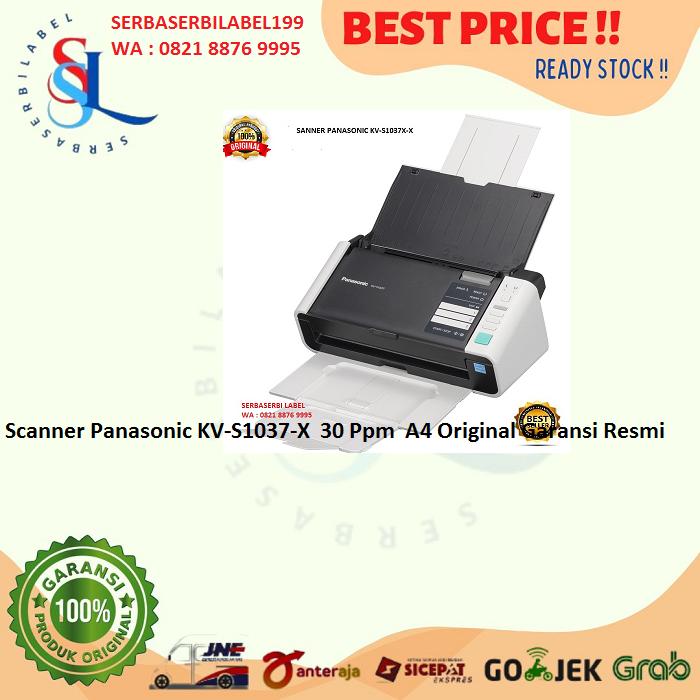 Jual Scanner Panasonic KV-S1037-X | 30 Ppm | A4 Original Garansi Resmi ...