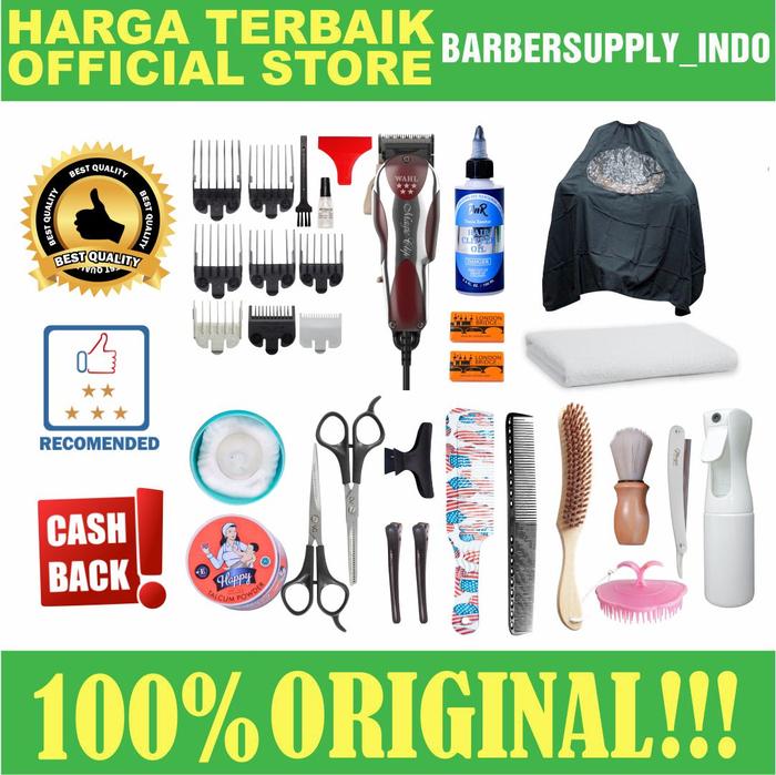 Jual Wahl Super Taper ORIGINAL USA Alat Cukur Super Taper Lengkap ...