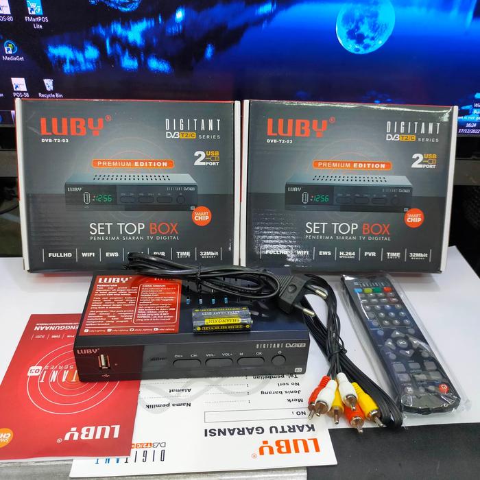 Jual SET TOP BOX LUBY STB DVB-T2-03 Penerima Siaran TV Digital T2 01 02 - Luby 03 Only - Kota ...