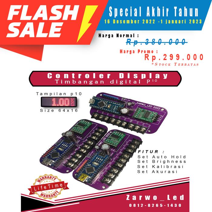Jual Modul Timbangan gantung galatama untuk display p10 64x16 2 panel ...