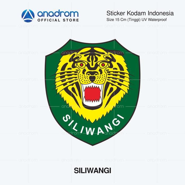 Jual Sticker Kodam Indonesia I Size 15 Cm UV Waterproof I Anadrom ...