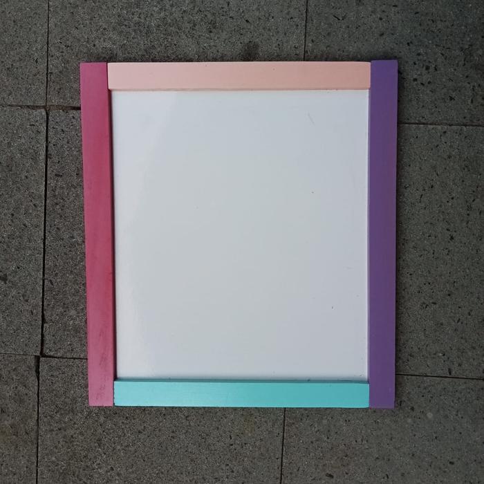 Jual Papan Tulis Hitam Putih Black and White Mainan Kayu Edukasi Anak ...