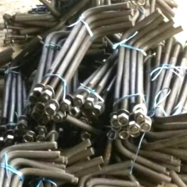 Jual Anchor bolt L 1" Angkur (25x70) besi baja Hitam - Jakarta Pusat ...
