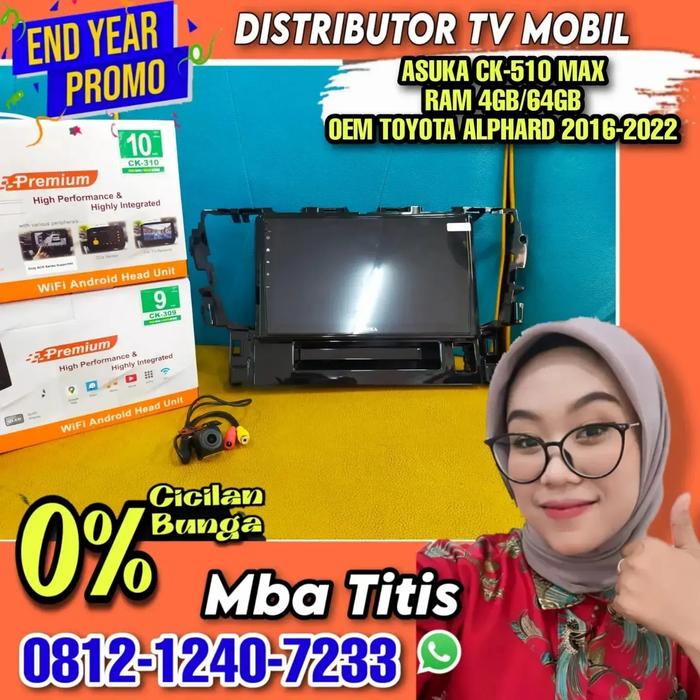 Jual NEW ASUKA CK-310 MAX Premium QLED RAM 4GB/64GB OEM TOYOTA ALPHARD - Kota Bekasi - AUDIO TV ...