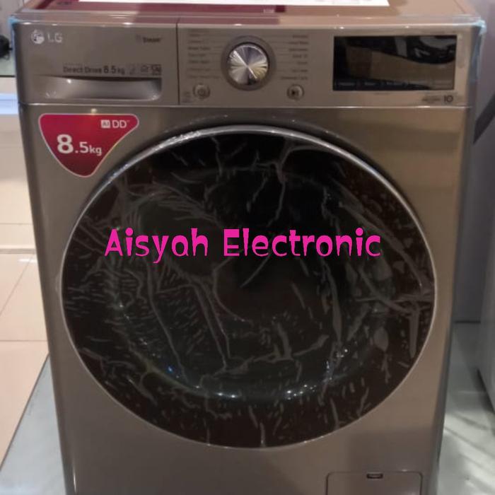 Jual MESIN CUCI FRONT LOADING LG FV1285S3VS 8,5 KG INVERTER GARANSI 10 ...