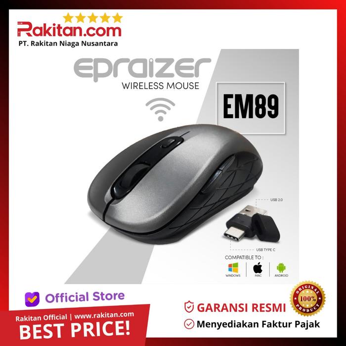 Jual Epraizer Mouse Wireless Office Em89 - High Quality Sensor EM-89 ...