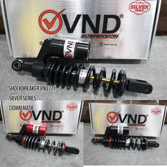 Jual SHOCK BREAKER BLK TABUNG ATAS VND SILVER SERIES H VARIO 125 UK ...