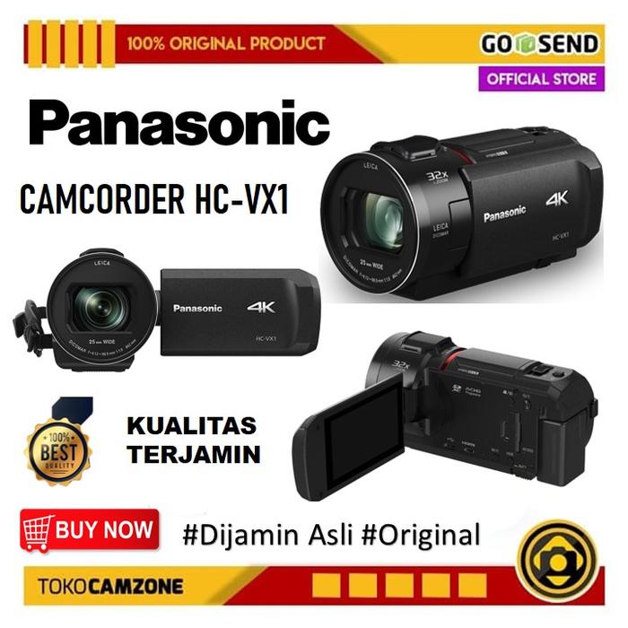 Promo Handycam Panasonic HC-VX1 Full HD Camcorder 4 Video - Garansi ...