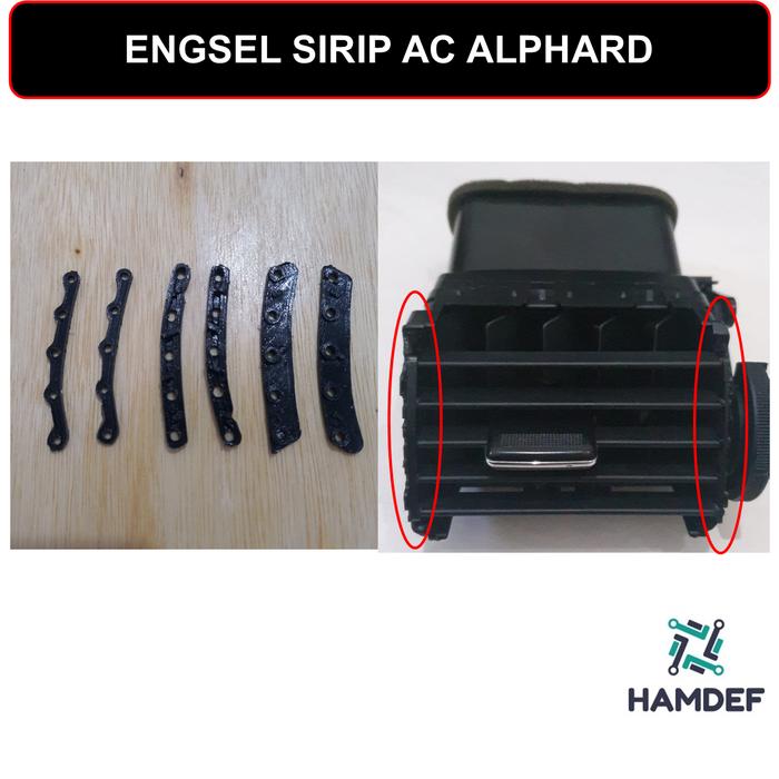 Jual Engsel Sirip AC Alphard 2004-2008 Custom Buatan Sendiri - Kota ...