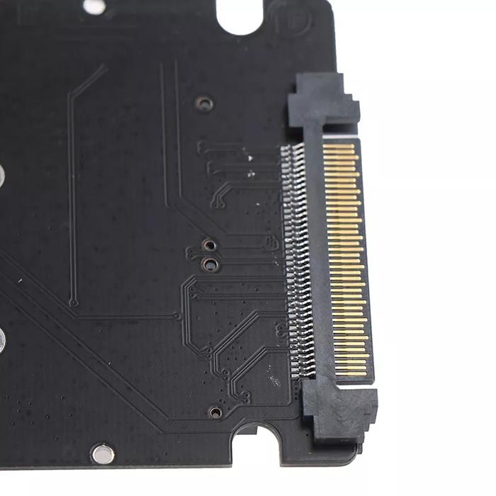 Jual Sas Adapter For M.2 Nvme And M.2 Sata Converter Ssd Card Adaptor ...