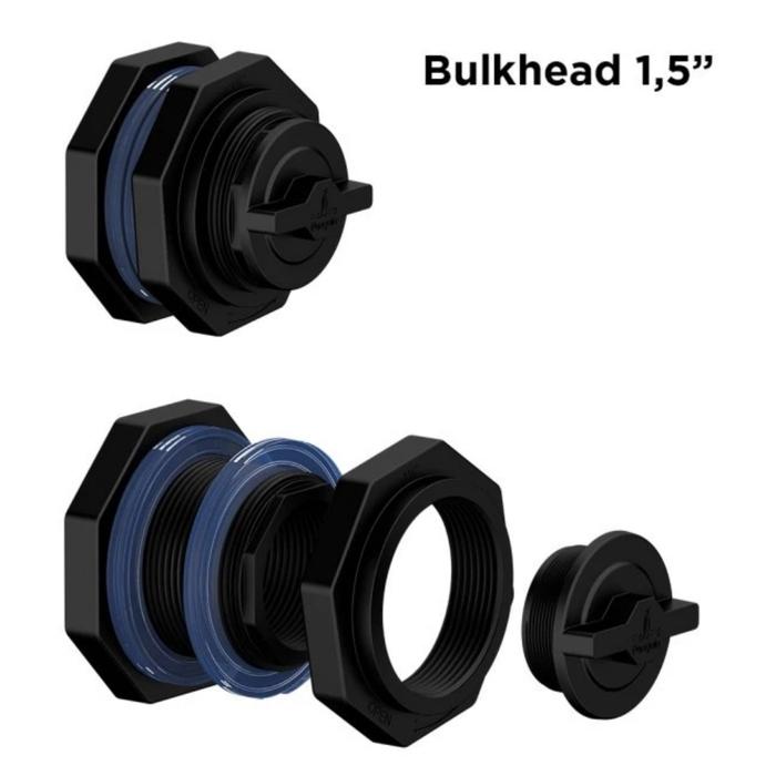 Jual Bulkhead fitting penguin 1 1/2 inch vault ring tandon tangki toren ...