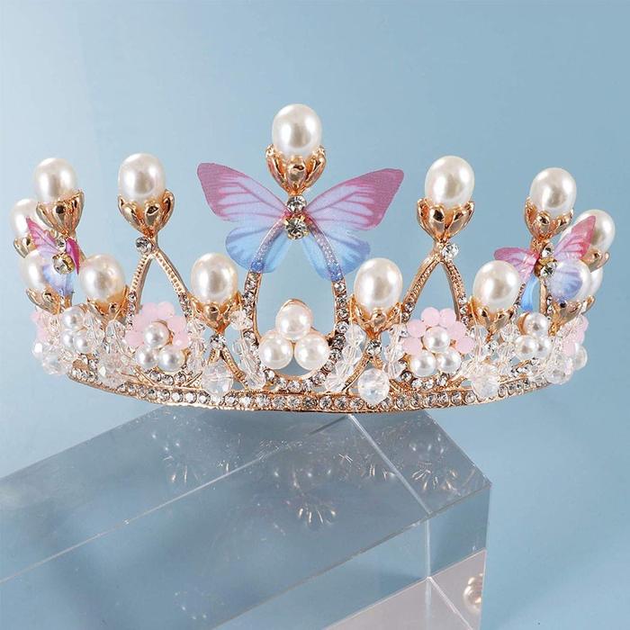 Jual Mahkota Kristal Berlian Model Princess Butterfly Handmade - Kab ...