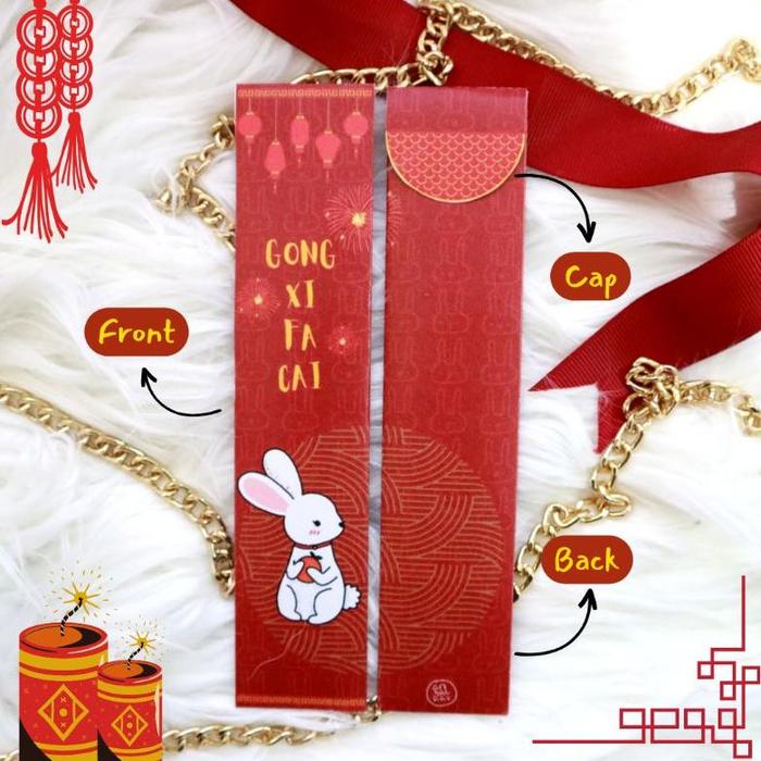 Jual Angpao Imlek 2023 Kelinci Angpao Unik Panjang Chinese New Year ...