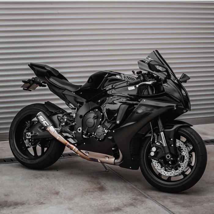 Jual Knalpot SC Project CRT Carbon Half System Yamaha R1 R1M 2015up ...
