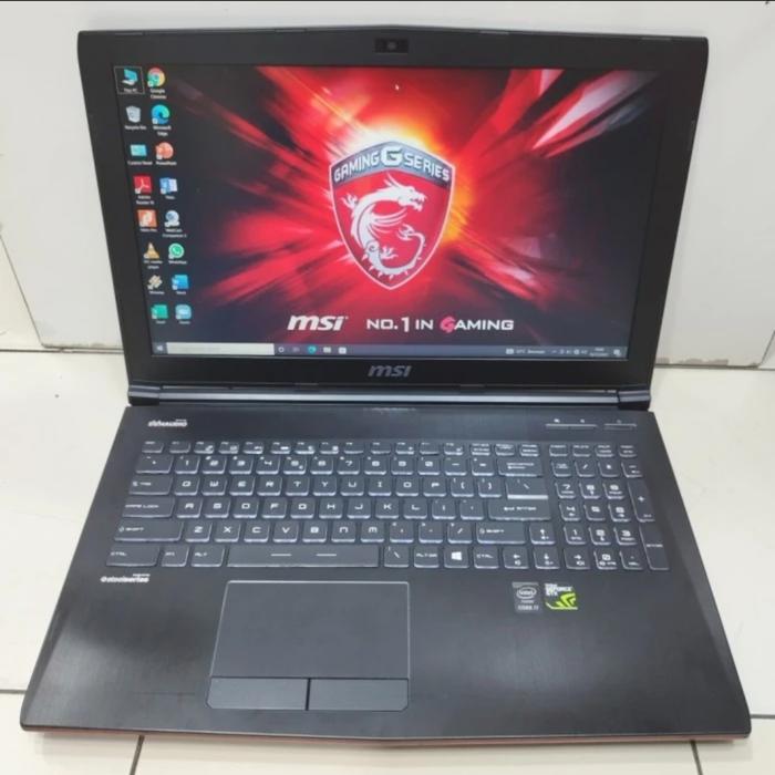 Jual Laptop MSI GE62 intel Core i7 Ram 12 GB SSD 128 GB HDD 500 GB VGA GTX - Jakarta Timur ...
