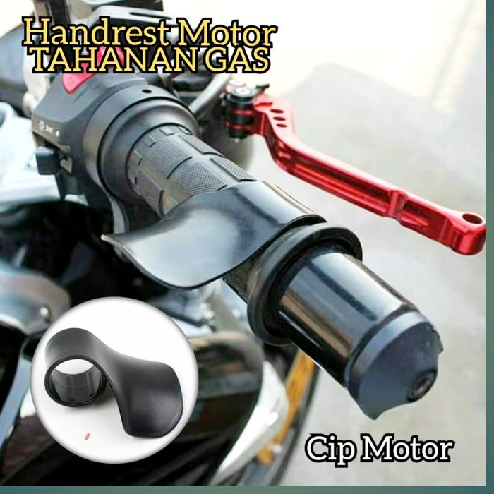 Jual Hand Rest Tahanan Gas Handgrip Motor - Hitam Polos - Kota ...