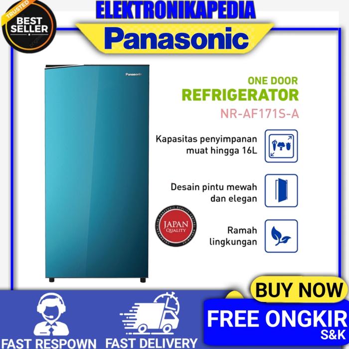 Jual KULKAS PANASONIC NR-AF171S-A AF171S A LEMARI ES 1 PINTU 155 LITER - Kota Bekasi ...