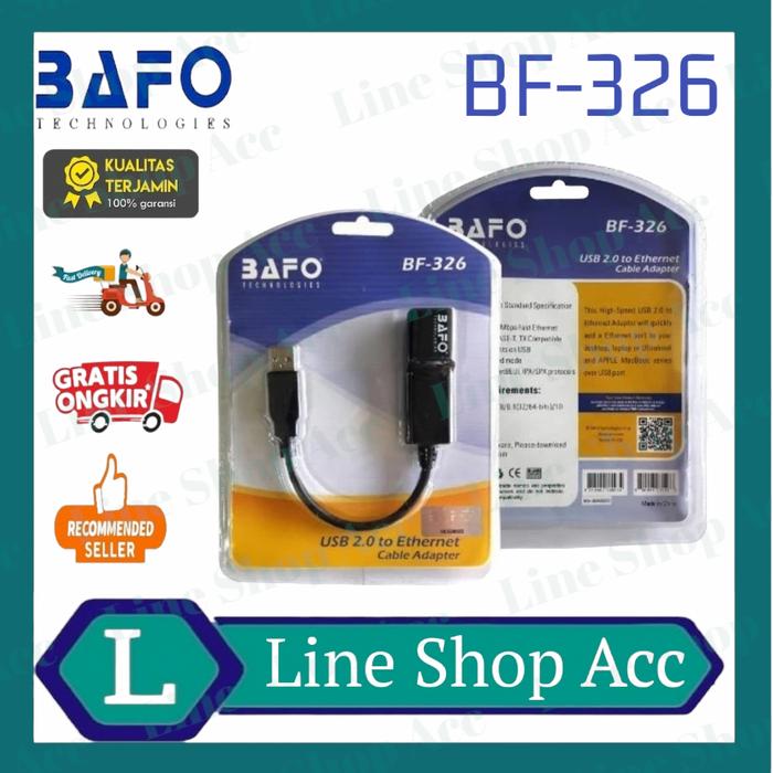 Jual BAFO Bf 326 Usb 2.0 Ethernet Lan - Jakarta Pusat - Line Shop Acc | Tokopedia