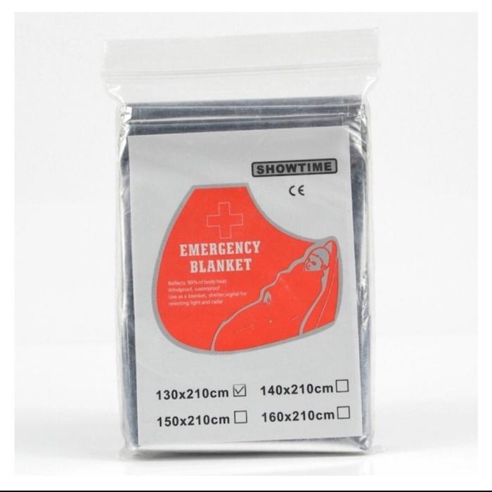 Jual emergency blanket selimut darurat foil anti hipotermia survival ...