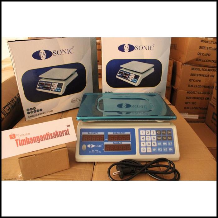 Jual Timbangan Buah / Timbangan Laundry / Timbangan Telur Sonic Acs-A ...