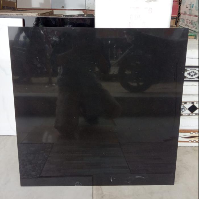 Jual Granit lantai 60x60 Ceranosa Hitam Polos - Kab. Bekasi - Jaya ...