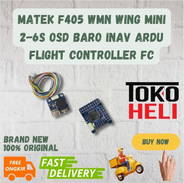 Jual Matek F405 WMN Wing Mini 2-6S OSD Baro Inav Ardu Flight Controller ...