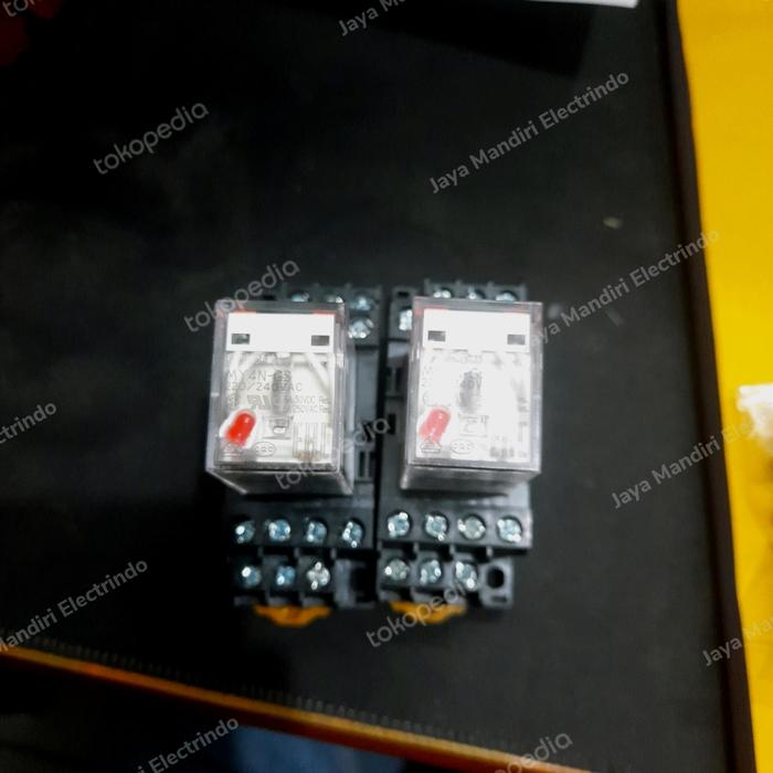 Jual RELAY OMRON MY4N-GS 220V + SOCKET ORIGINAL - Kota Bandung - Jaya ...