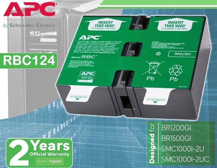 Jual Battery UPS APC RBC124 / RBC 124 - Jakarta Pusat - Cancer Computer ...