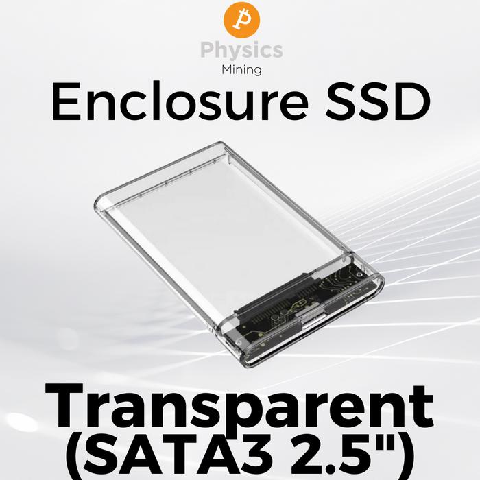 Jual Transparent Enclosure SSD / HDD | SATA 2.5" Inch | USB 3.0 ...