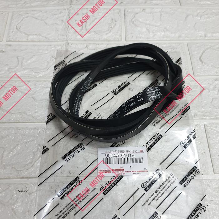 Jual FAN VAN BELT VAN TALI KIPAS 4PK 1890 AVANZA 1.3 XENIA 1.3 ORI ...