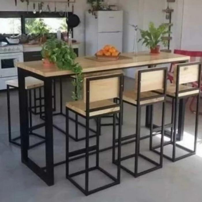 Jual meja cafe set 3 kursi meja restoran meja bar - Kota Tangerang ...