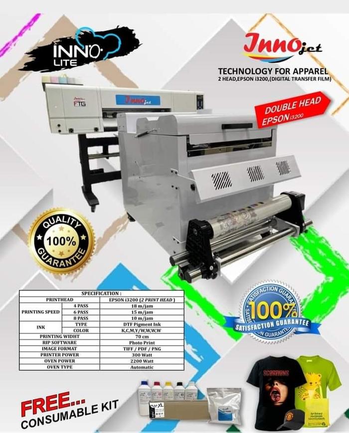 Jual Printer DTF Sablon tepung Large Format Builtup harga 145 juta ...