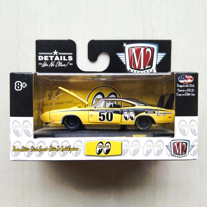 Jual M2 Machines Moon Eyes Dodge Charger Daytona Mooneyes No Greenlight ...
