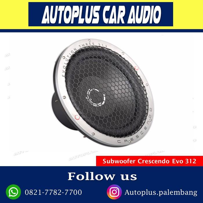 Jual Subwoofer Crescendo 12 Inch Evolution 312 - Kota Palembang - Autoplus Car Audio | Tokopedia