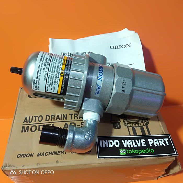 Jual auto drain trap ORION AD-5 - Kota Tangerang - INDO VALVE PART | Tokopedia