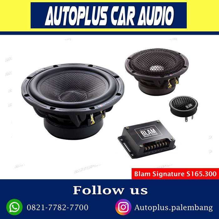 Jual Speaker 3 Way Blam Signature S 165.300 - Kota Palembang - Autoplus Car Audio | Tokopedia