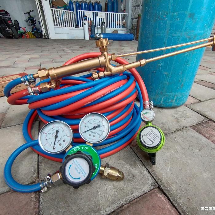 Jual Paket komplit Blender Las potong + 3 mata las + Regulator + Selang ...