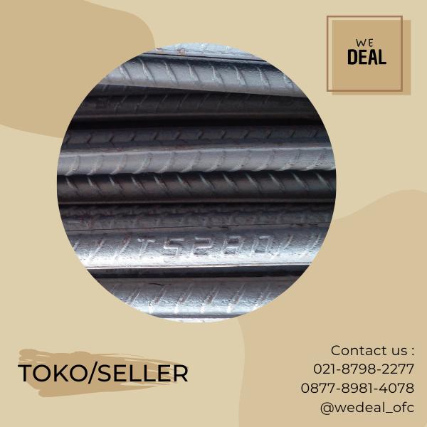 Jual BESI BETON ULIR 8 10 13 16 19 22 25 29 MM FULL SNI SERTIFIKAT TS ...