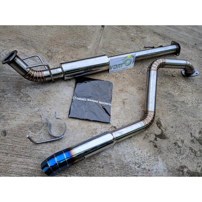 Jual knalpot diesel tailpipe bolt on dan centerpipe 2kd vnt 2gd - Kab ...
