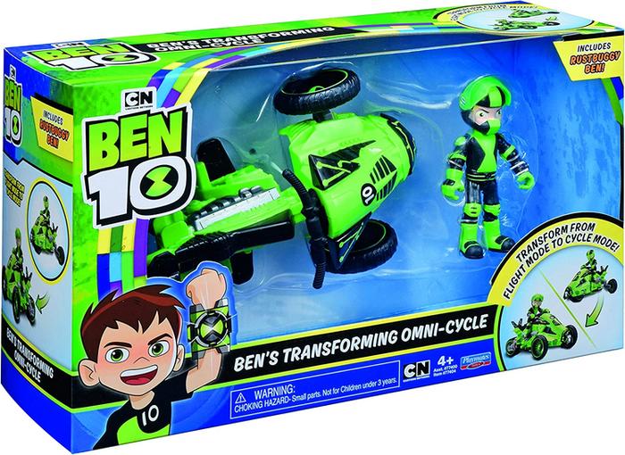 Jual BEN 10 BEN TRANSFORMING OMNI-CYCLE ORIGINAL BEN10 PLAYMATES TOYS ...