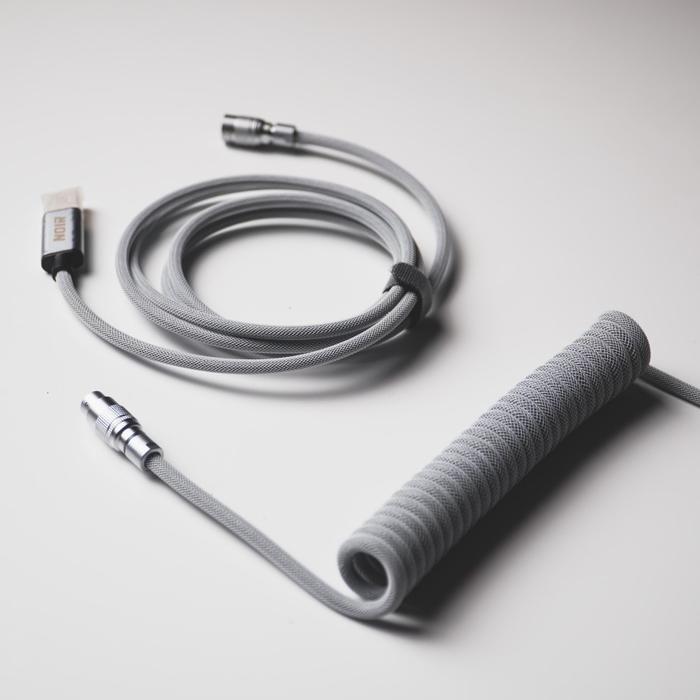 Jual Noir YC8 Coiled Aviator Cable Type-C For Mechanical Gaming ...